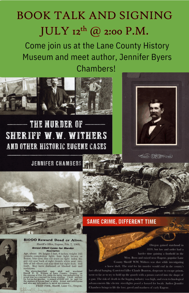 Book Talk and Signing - Lane County History Museum